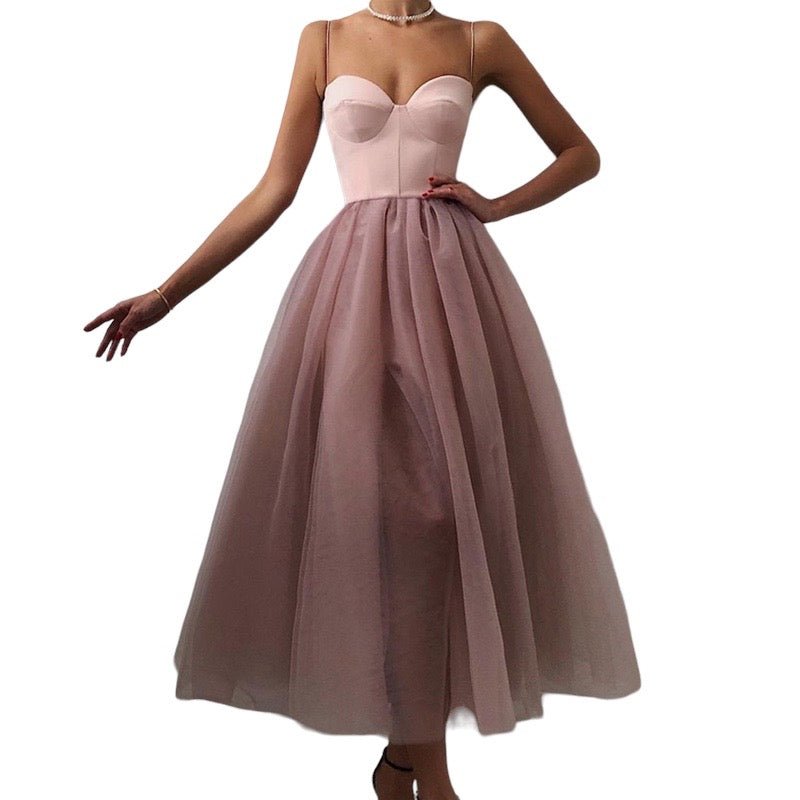 Années 50 Robe Évasée Tulle Glamour Mademoiselle – Ma Penderie Vintage