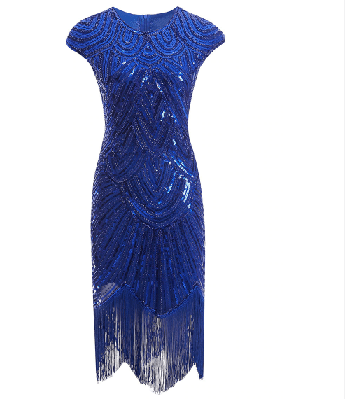 Années 20 Gatsby Robe Fourreau Paillette – Ma Penderie Vintage