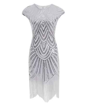 Années 20 Gatsby Robe Fourreau Paillette – Ma Penderie Vintage