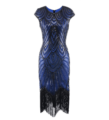 Années 20 Gatsby Robe Fourreau Paillette – Ma Penderie Vintage